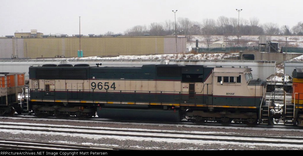 BNSF 9654